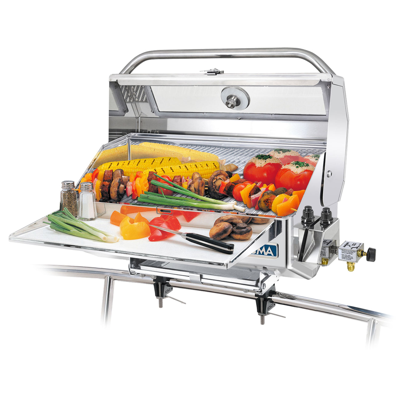 how to boil water on gas grill