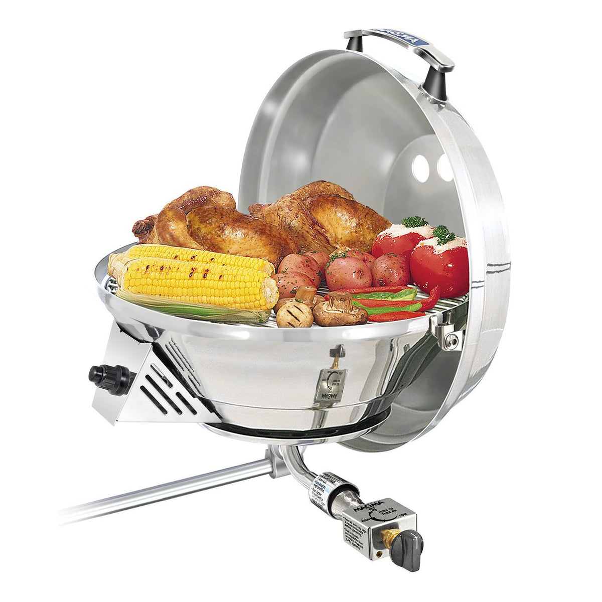 Original Size Marine Kettle3® Combo Stove & Gas Grill - New Zealand