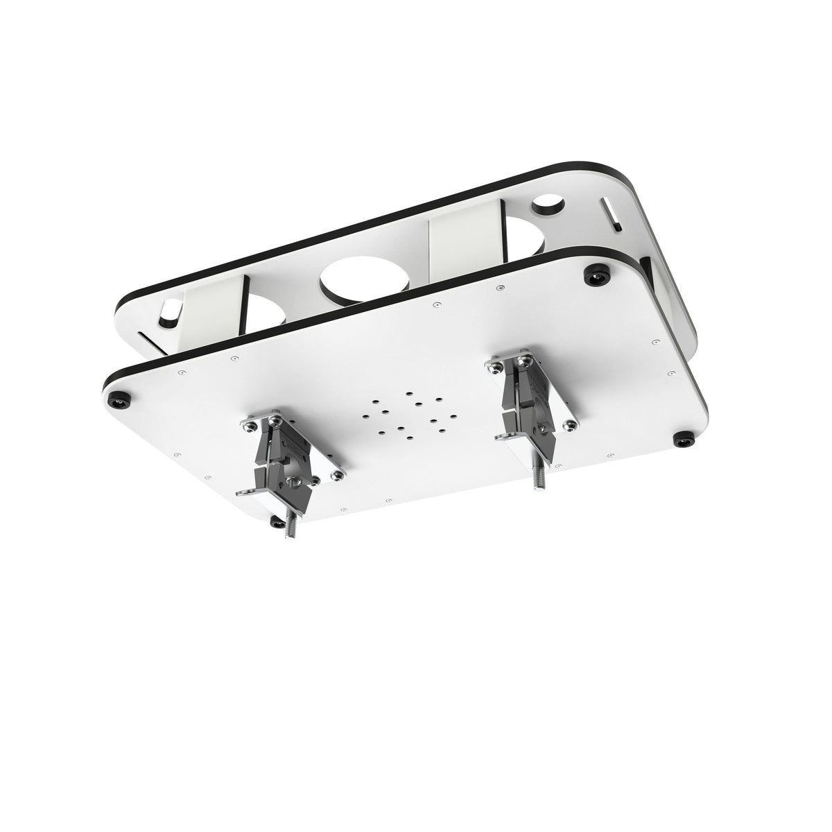 Magma Rectangle Party Table with Dual Rail Mount for boats