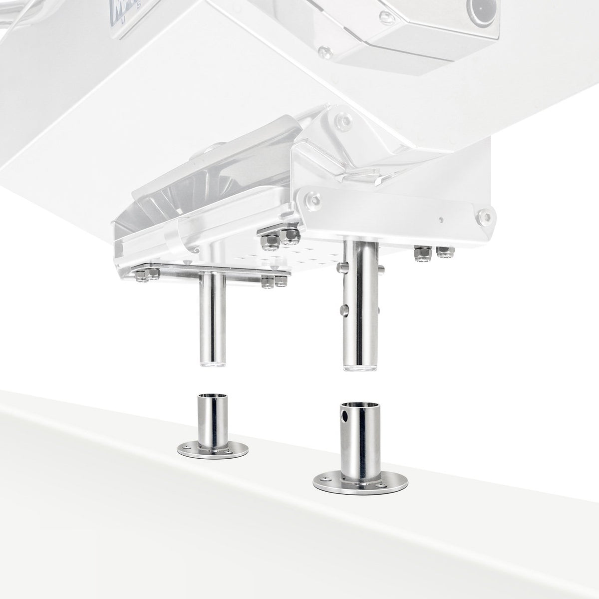 Dual Locking Surface Deck Socket Mount