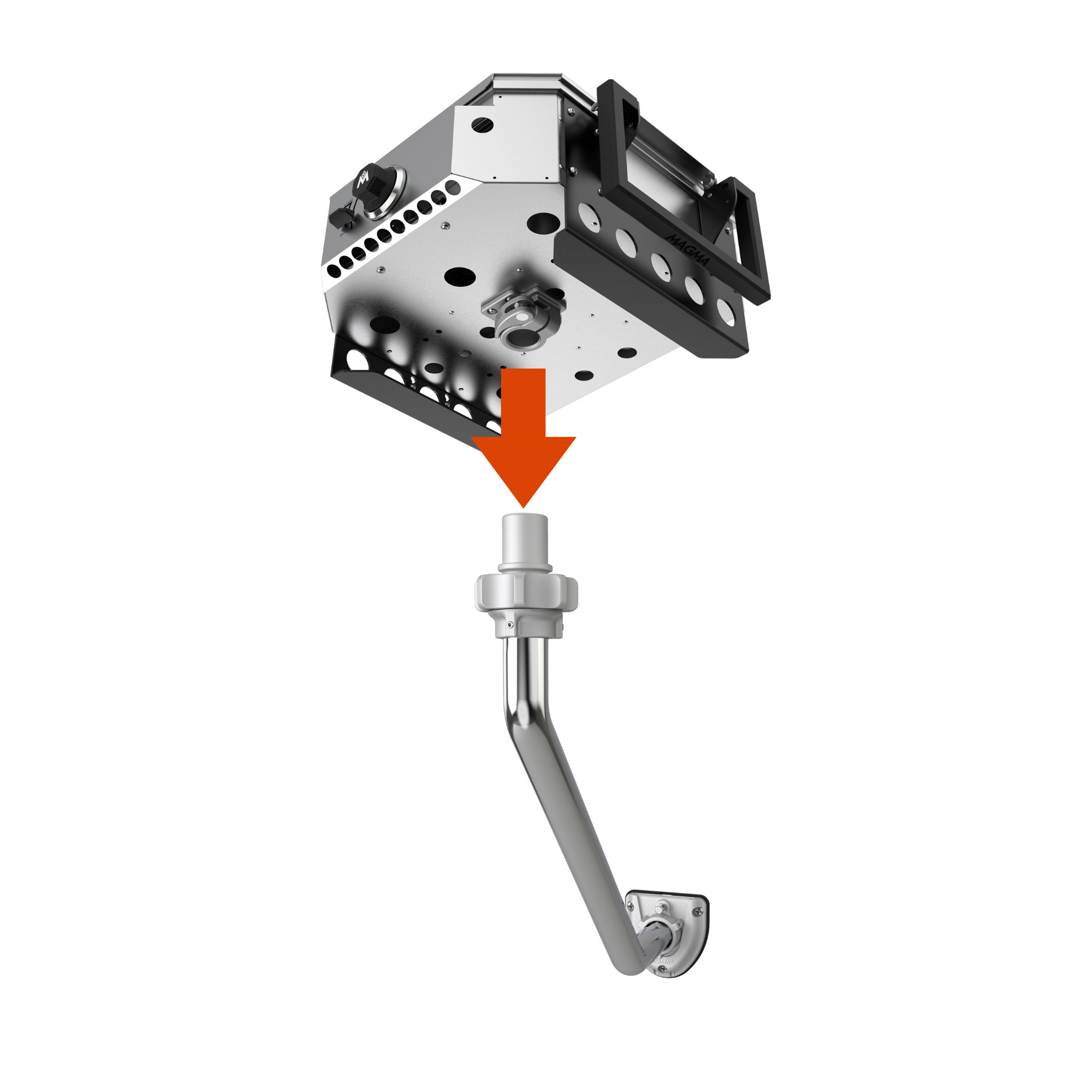 Magma Grill Trailer Hitch Slide Mount for boats – Magma Products